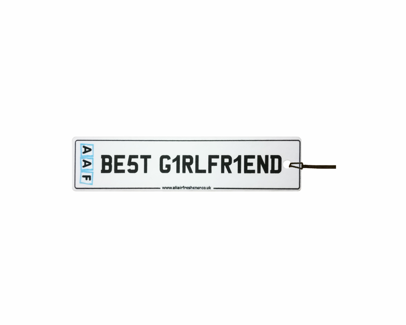 AAF - Best Girlfriend License Plate Car Air Freshener | eBay Australia