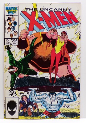 Uncanny X-Men #206 --1986-- | eBay