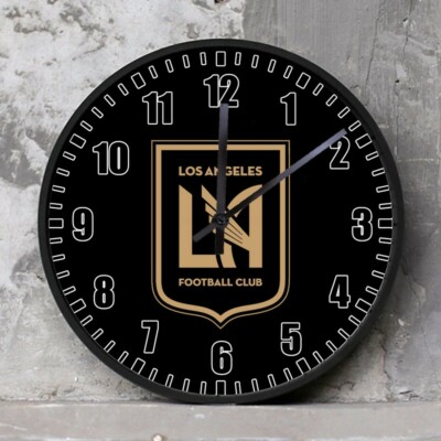 LAFC MLS soccer 9" new in box. Los Angeles Football club clock | eBay