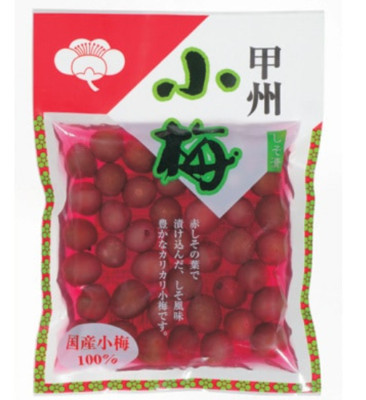 Koshu small Japanese pickled plum Shiso leaves flavor 110g Hasegawa ...