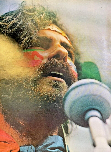 1968 Magazine Illustration Jerry Rubin Social Activist Anti War ...