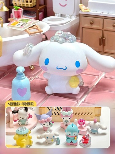 New MINISO Sanrio Characters Bath Time Series Confirmed Blind Box ...