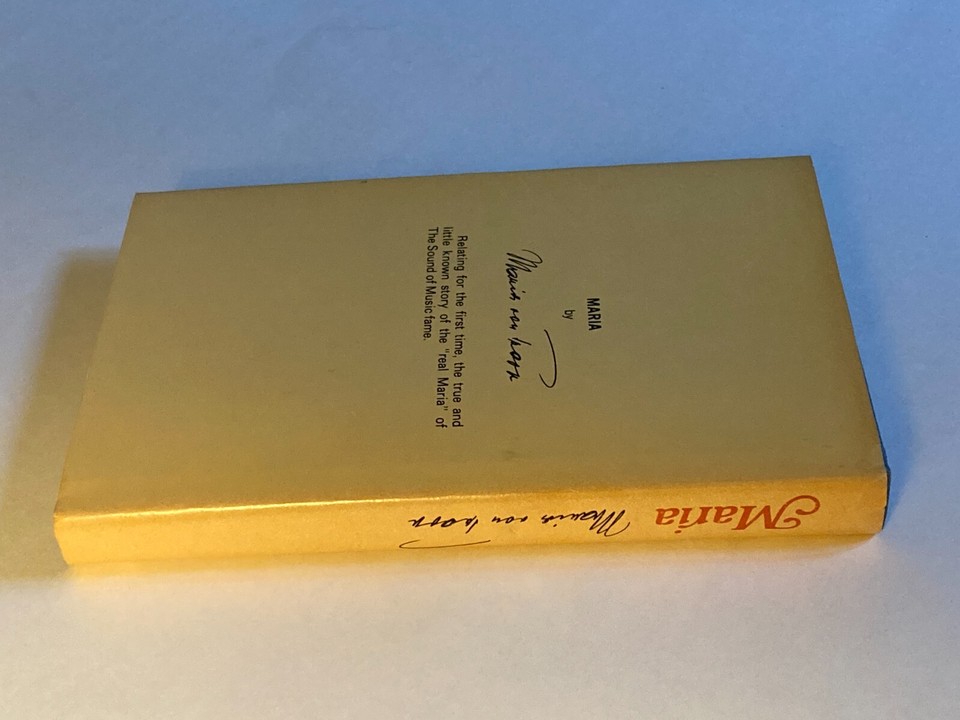 Maria by Maria von Trapp; Signed by Author, 1st Edition, 20+ Photos, NF ...