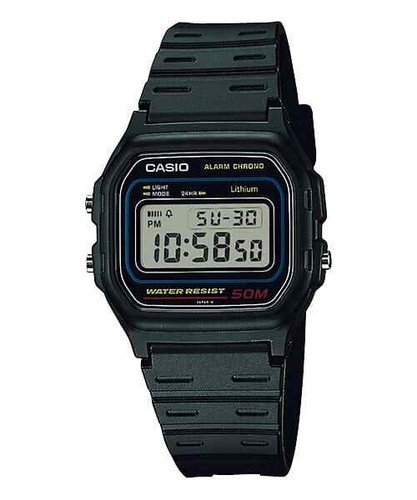 Casio W-59 Genuine Original 50M WR Alarm Digital Retro Mens Watch W59 ...