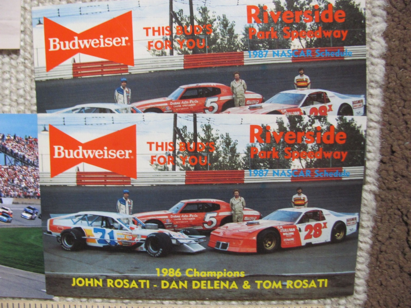 Lot of 17 NASCAR & Other Auto Racing Postcards & Promo Photos | eBay