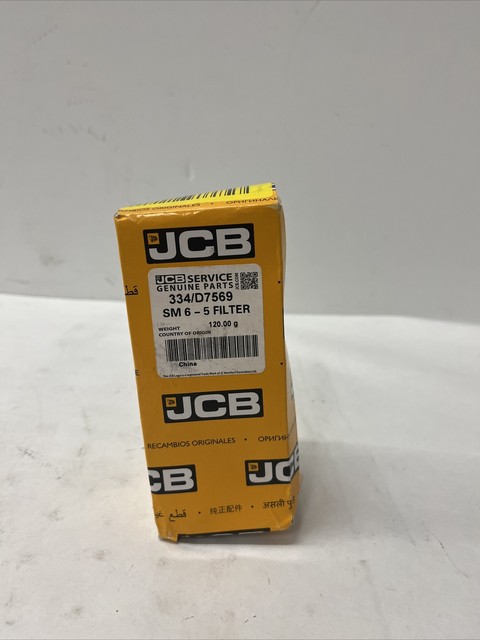 JCB PARTS - GENUINE Filter Kit Supply Module (PART NUMBER 334/D7569 ...