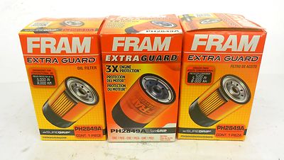 FRAM EXTRA GUARD, OIL FILTER, PH2849A, LOT OF 3 | eBay