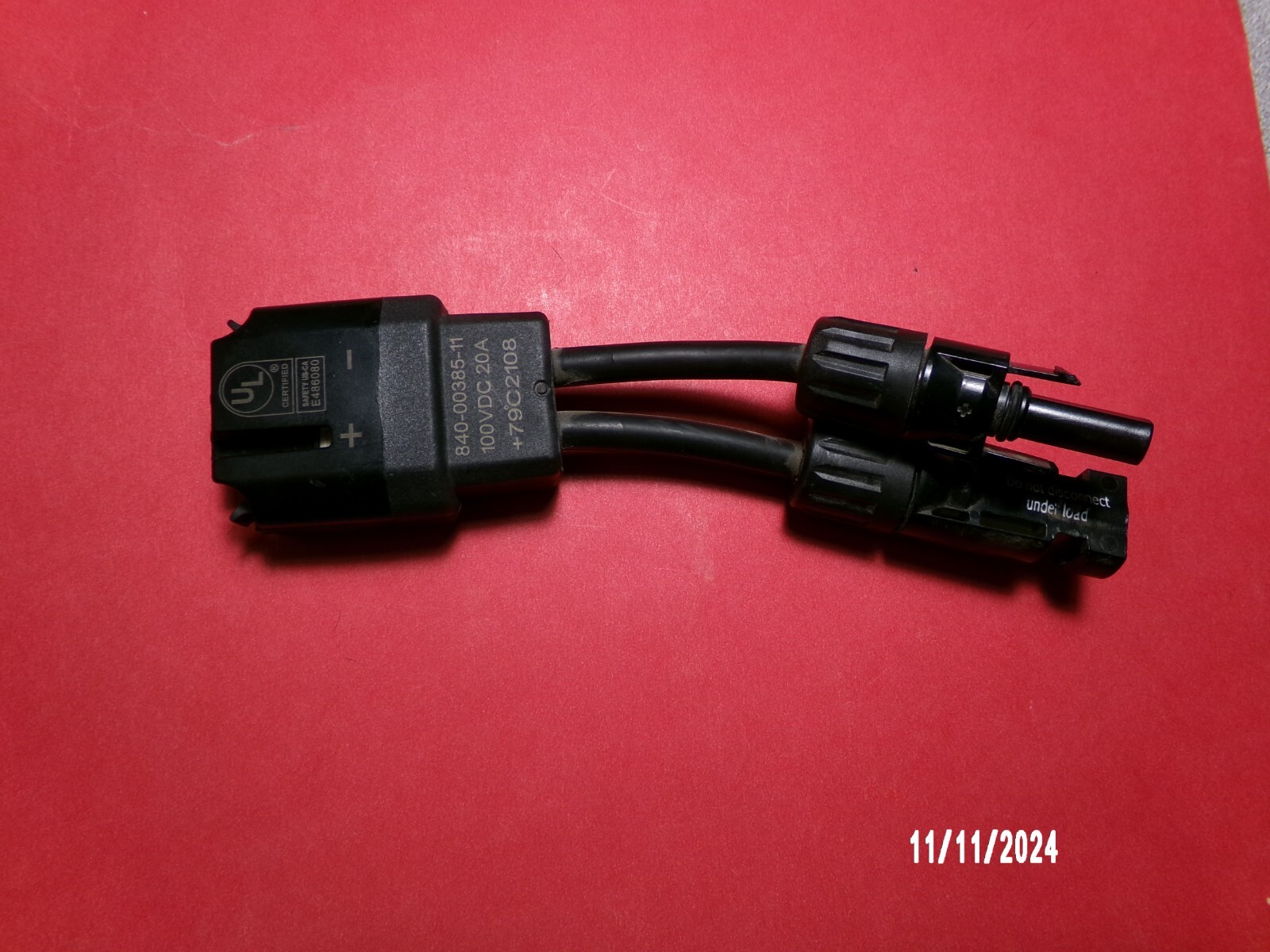 Enphase 840-00385-11 IQ Microinverter Cable DC Adapter to MC4 Q-DCC-2 ...