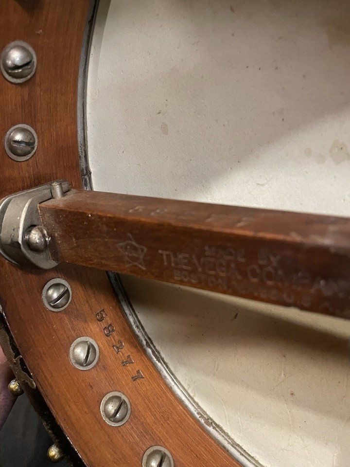 1923 Vega Imperial Electric Original 5 String 10 15/16” Rim & Resonator ...