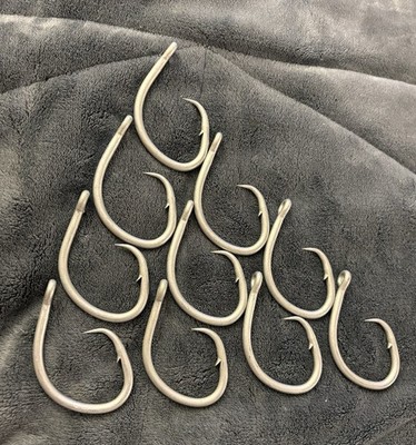 (10) Size 54 VMC Tankichi Style Circle Hooks Ulua vintage NOS | eBay