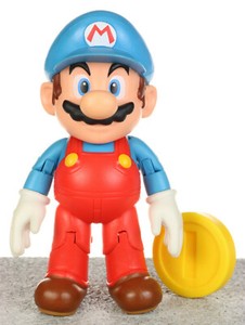 World of Nintendo Jumpman ICE MARIO 4" Action Figure JAKKS Pacific 2015 ...