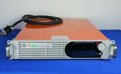 Preen AFV-P-2500 Programmable AC Power Source | 2000W 2500VA | eBay
