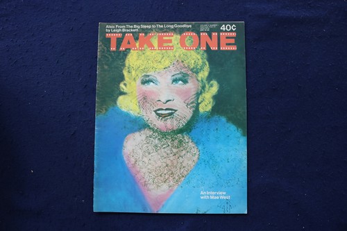 1974 JANUARY 22 TAKE ONE MAGAZINE - MAE WEST COVER - E 19097 | eBay
