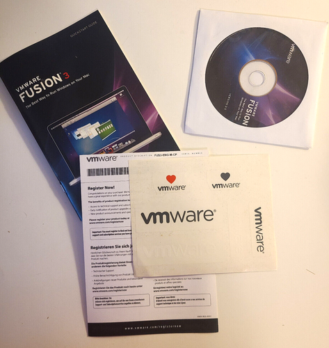 VMware Fusion 3 Windows experience on the Mac FUS3-ENG-M-CP Open Box Unused | eBay