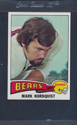 1975 Topps #337 Mark Nordquist Bears NM/MT *1134 | eBay