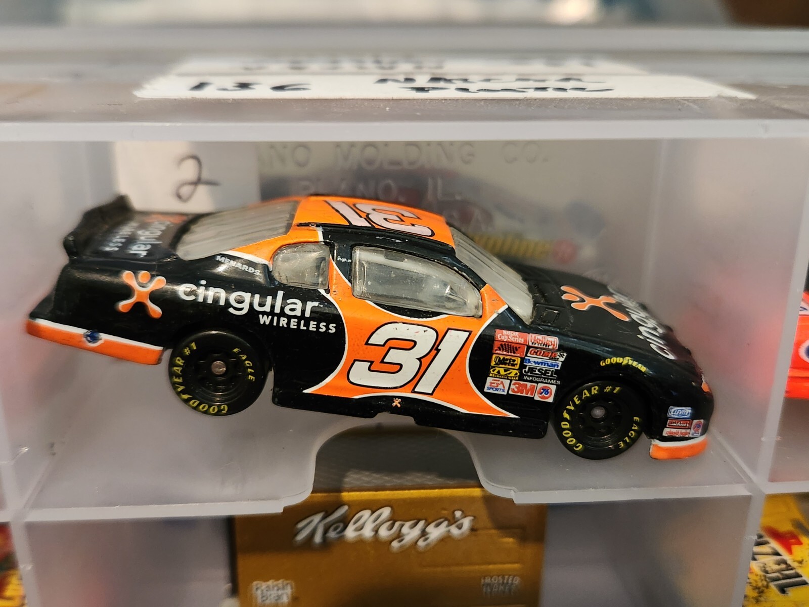 hot wheels/matchbox NASCAR cars(case #136) plastic wheels race racing ...