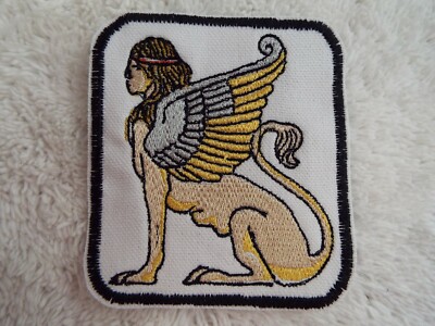 Egyptian Sphinx 3-1/2" Embroidered Iron-on Patch (E36) | eBay