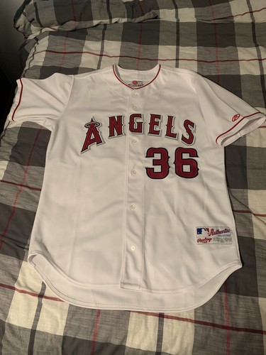 Rawlings Los Angeles Angels Anaheim Ramon Ortiz Home Jersey White Size 44 | eBay