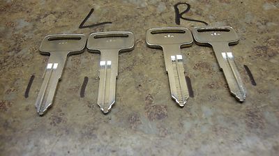 SUZUKI ATV KEY BLANKS LT 50 80 125 185 230 230R LTF 230 250 LT250 Quad ...