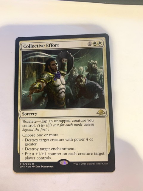 MTG Collective Effort Eldritch Moon 017/205 Regular Rare for sale ...