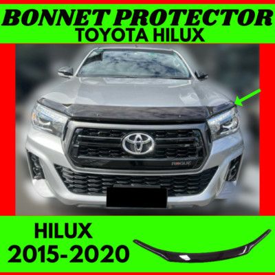 Bonnet Protector Glossy Fits Toyota Hilux Ute (15-20) 4x4 N80 Guard ...