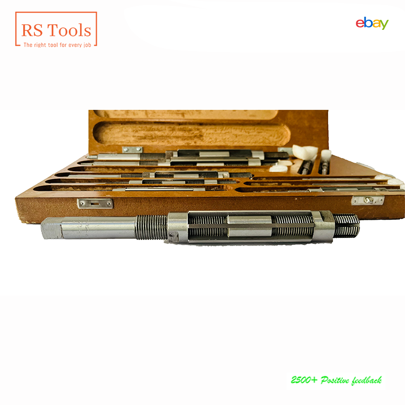 New Adjustable Hand Reamer 11 Pcs Set H4 To H14 (15/32 - 1-1/2") USA RSTOOLS | eBay