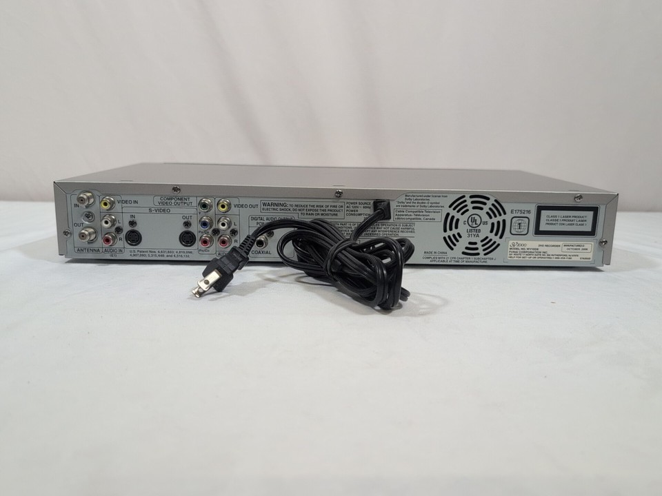 Funai SV2000 DVD Recorder Player Model WV10D6 No Remote | eBay