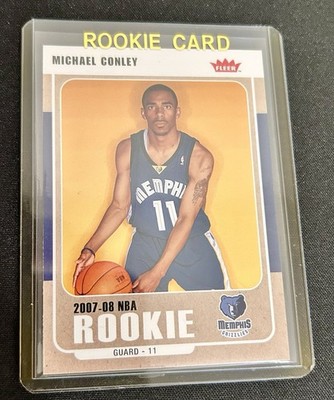 2007-08 Fleer - 2007-08 NBA Rookie Mike Conley #206 (RC) | eBay