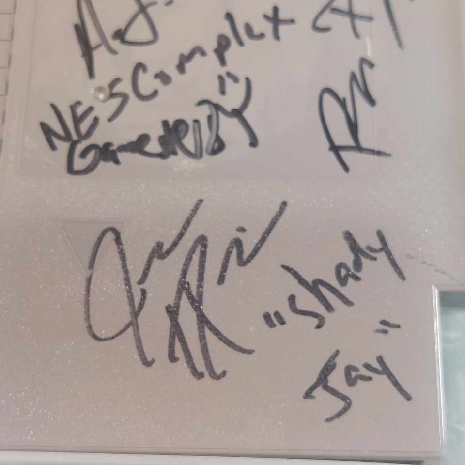 Signed NES Cartridge Billy Game Chasers 2013 Portland Retro Expo ...