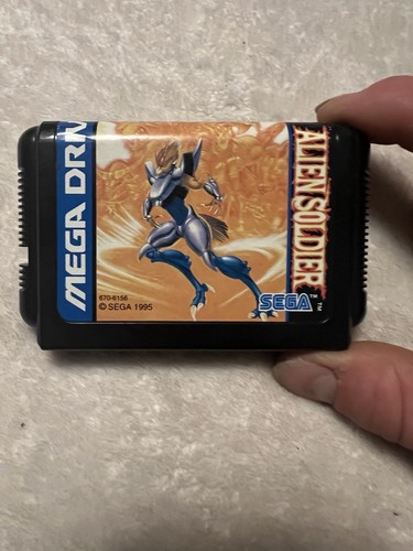 Alien Soldier Sega Mega Drive Cart Only US Seller | eBay