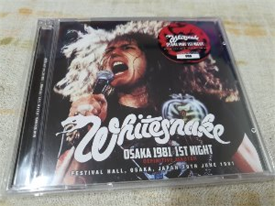 WHITESNAKE - OSAKA 1981 1ST NIGHT: DEFINITIVE MASTER (2CD) | eBay