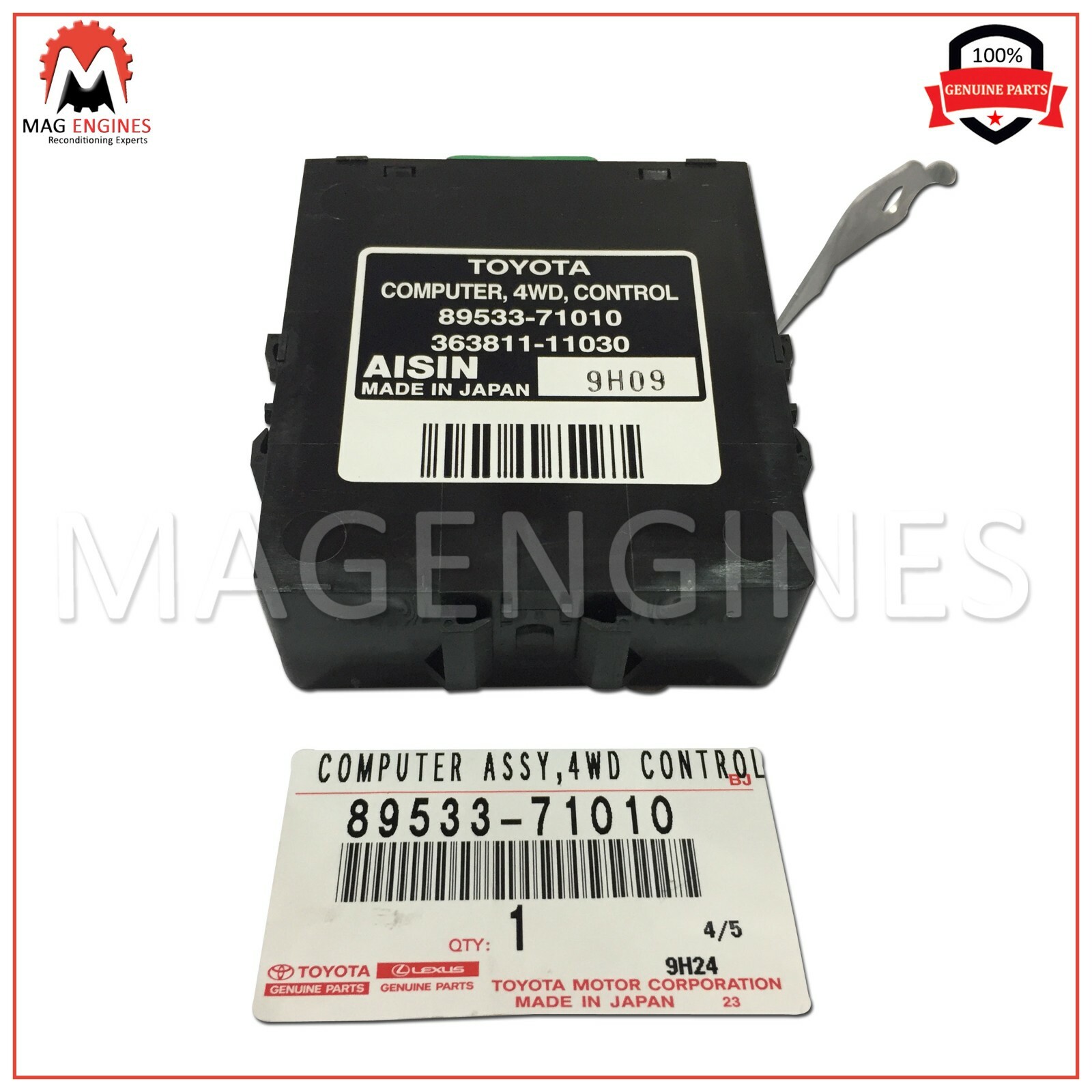 89533-71010 GENUINE OEM COMPUTER, 4 WHEEL DRIVE CONTROL 8953371010 | eBay