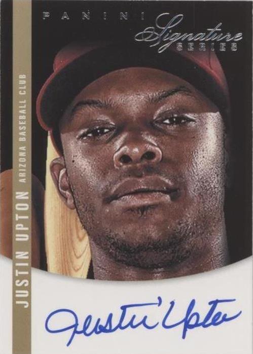 2012 Panini Signature Series - Signatures Justin Upton #38 /99 (AU) for ...