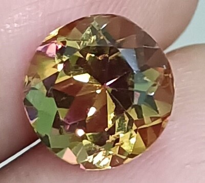 Certified Natural Zultanite 7 Color Turkish Round Cut Loose Gemstone ...