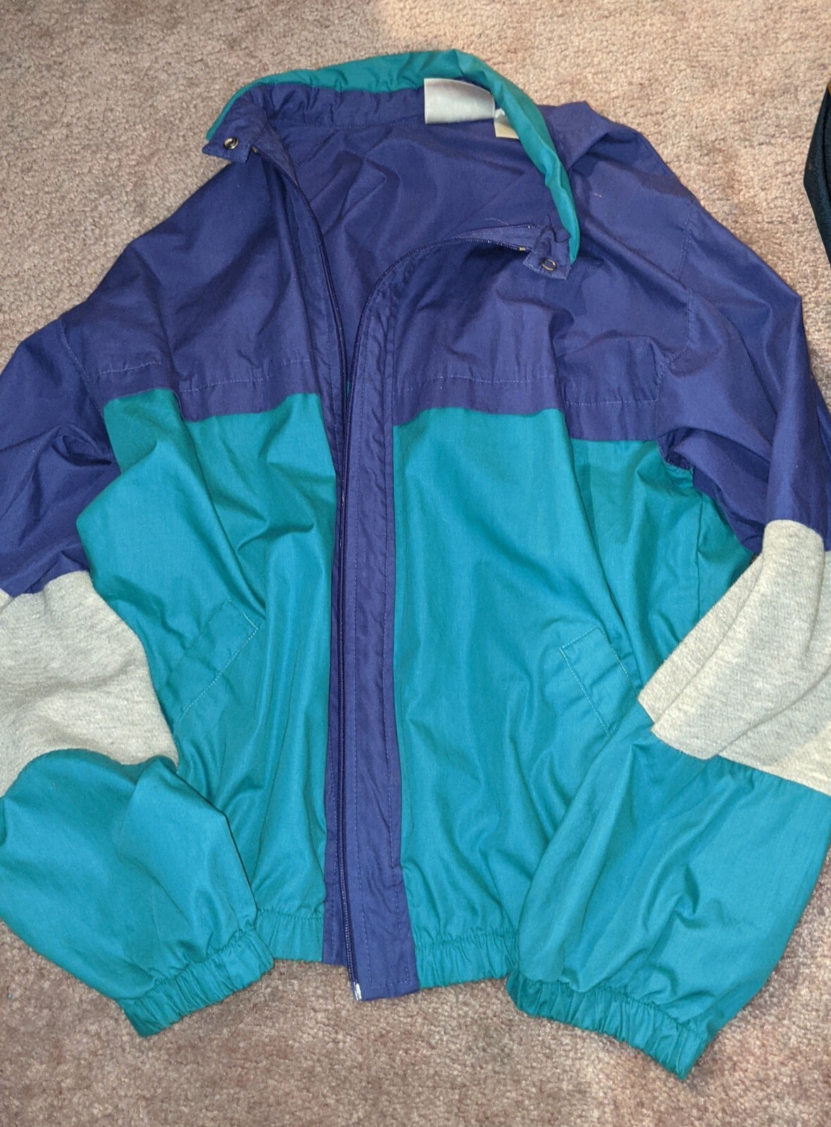 Vintage Main Event Windbreaker Jacket Women's Large - Gem