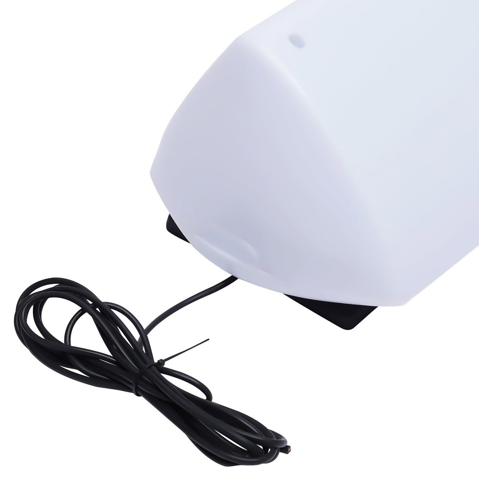 56CM DIY LED Blank Taxi Cab Sign Car Roof Top Topper Advertising Light ...