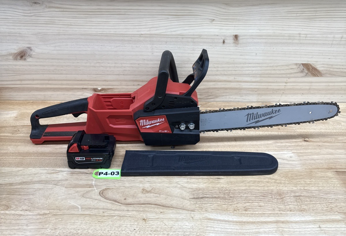 Milwaukee 2727-20 M18 FUEL 16" Chainsaw w/ 5.0 Ah Battery - No Charger ...