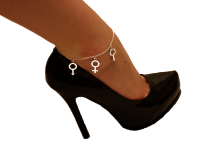 Sexy Premium MFM Symbols Anklet Ankle Chain Jewellery Swinger Threesome ...