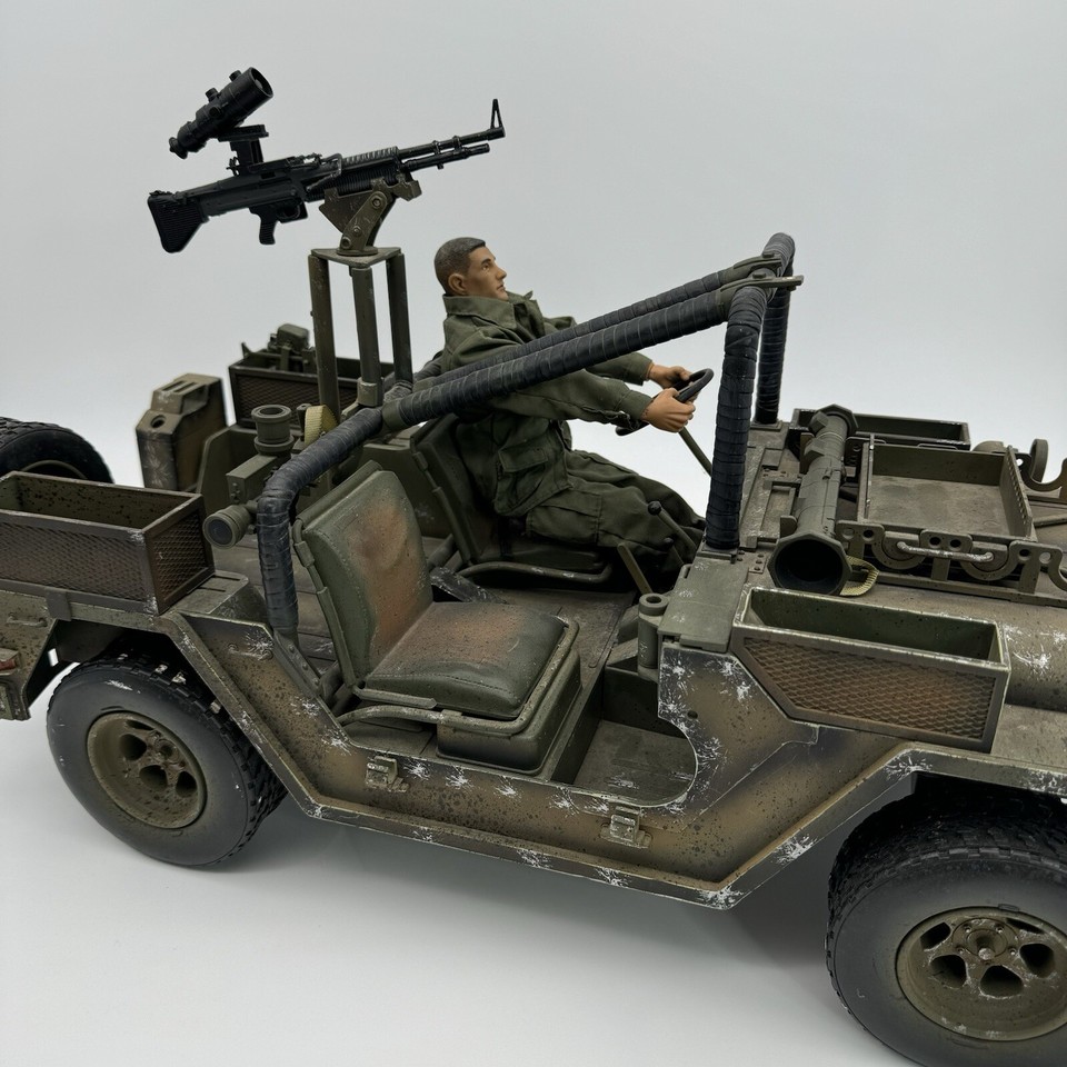 1/6 SCALE 21ST CENTURY TOYS 1999 NAVY SEAL M151-A2 SPECIAL OPS JEEP ...