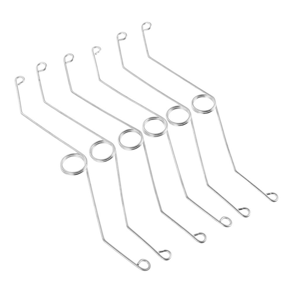 6 Pcs Grille Spring Bathroom Exhaust Fan Clips Springs Replacement ...