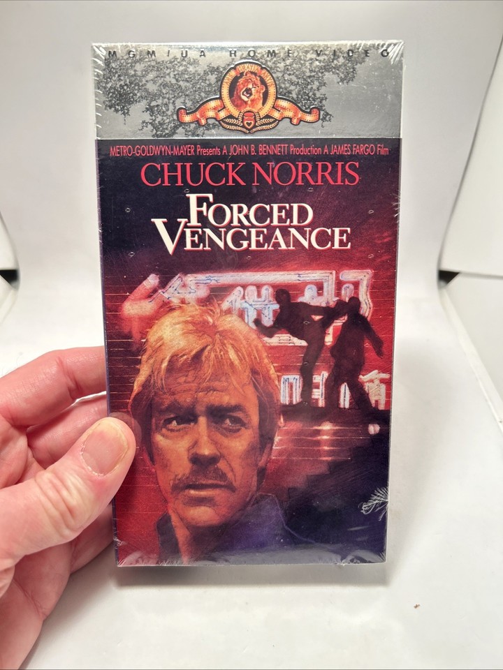 Forced Vengeance (VHS, 1989 Release) NEW FACTORY SEALED! Chuck Norris ...