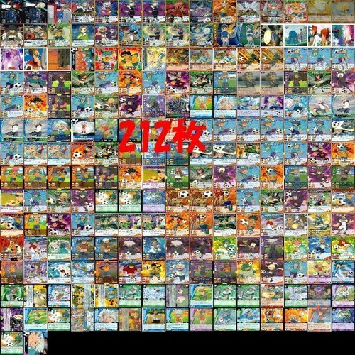 Inazuma Eleven Card Lot Inazuma Rare Holo Rare Sticker TCG | eBay