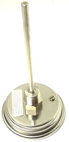 3" Weldless Thermometer Kit 6" STEM 0-250F Home Brewing Kettle Mash New