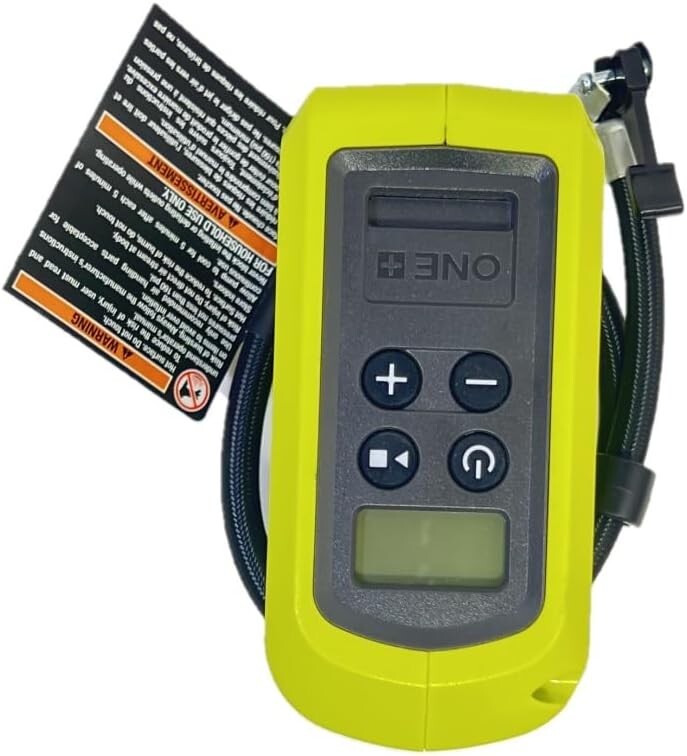 RYOBI ONE+ 18V Cordless High Pressure Digital Inflator Air Compressor ...