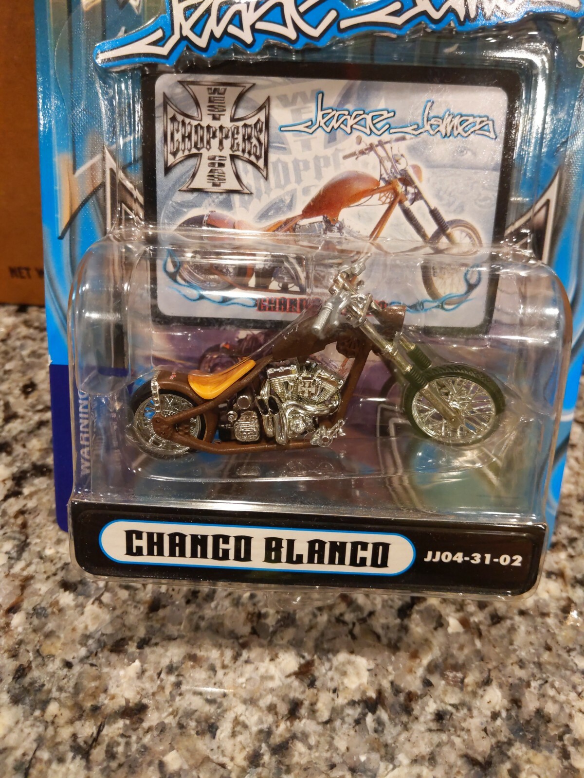 NIB Jesse James Muscle Machines Chango Blanco JJ04-31-02 West Coast ...