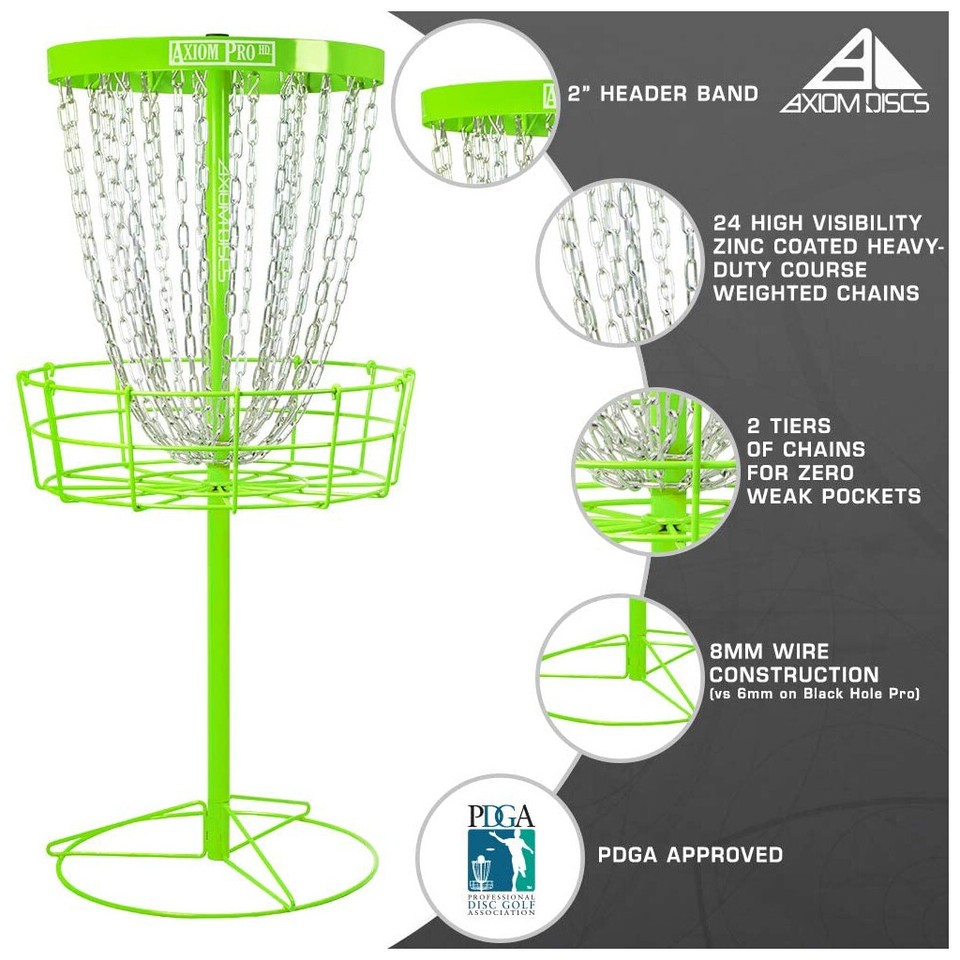 Axiom Disc Golf Basket Pro HD Catcher Target MVP Disc Sports - Choose ...