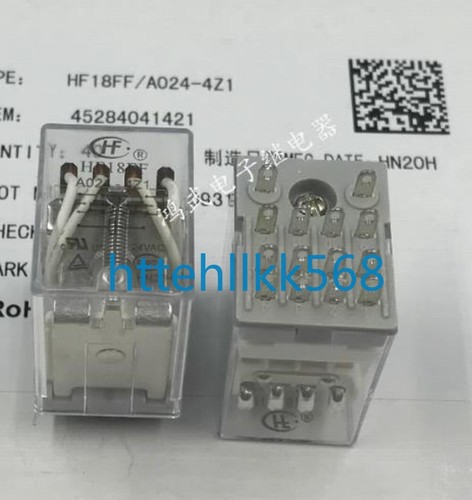 1 PCS NEW HF18FF-A024-4Z1 24VAC Hongfa Relay 14 Pin | eBay