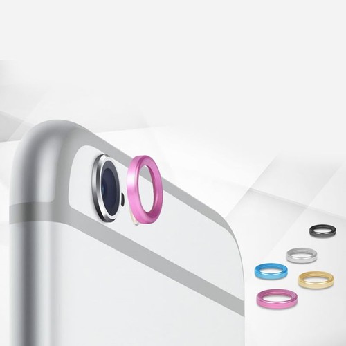 2× iPhone 6 6s plus Back Camera Metal Lens Protect Ring Circle Cover ...
