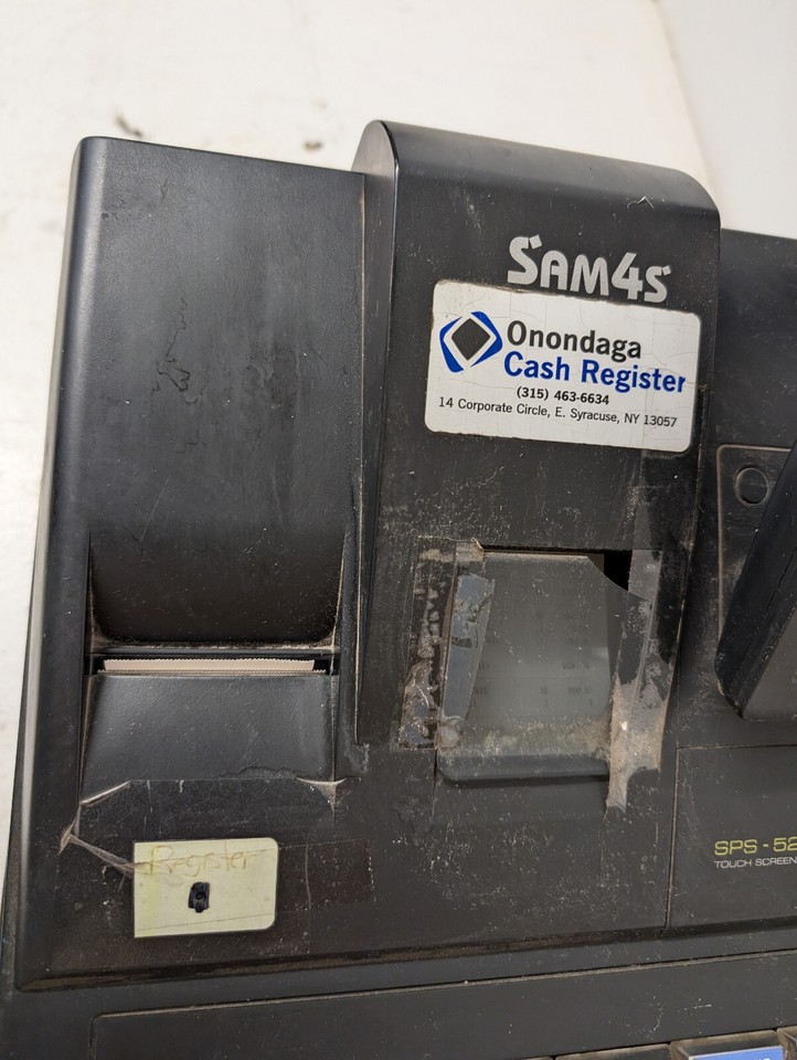 Sam4S SPS-520RT Register System, Cash Register, No Keys | eBay
