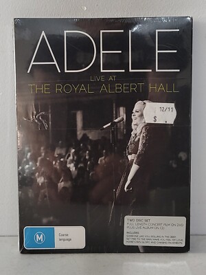 Adele CD DVD - Live at the Royal Albert Hall 2 Disc Set - NEW SEALED ...